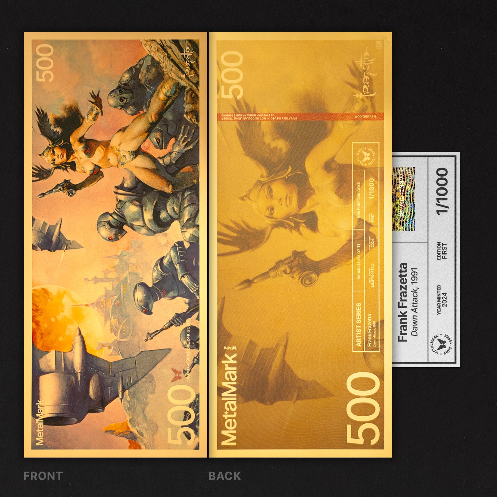 Dawn Attack - Frank Frazetta Collection - MetalMark Market